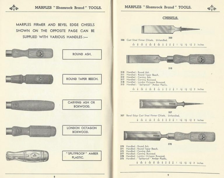 Chisels – William Marples and Sons, Ltd.