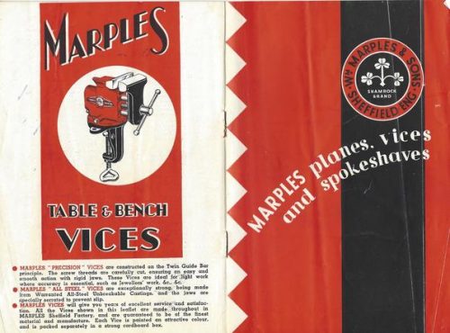 Catalogues – William Marples and Sons, Ltd.