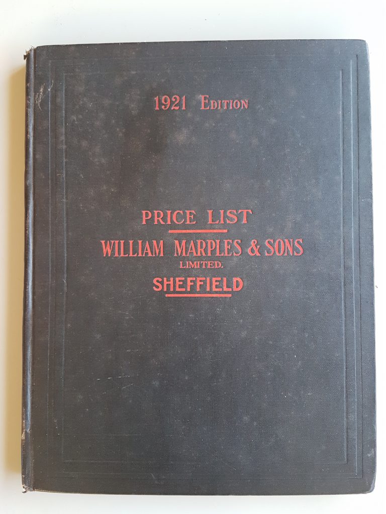 Catalogues – William Marples and Sons, Ltd.