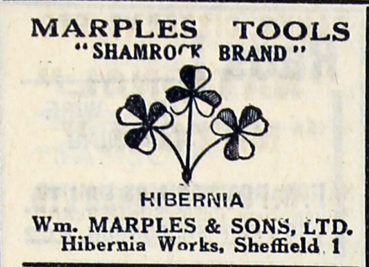 Literature and inclusions – William Marples and Sons, Ltd.