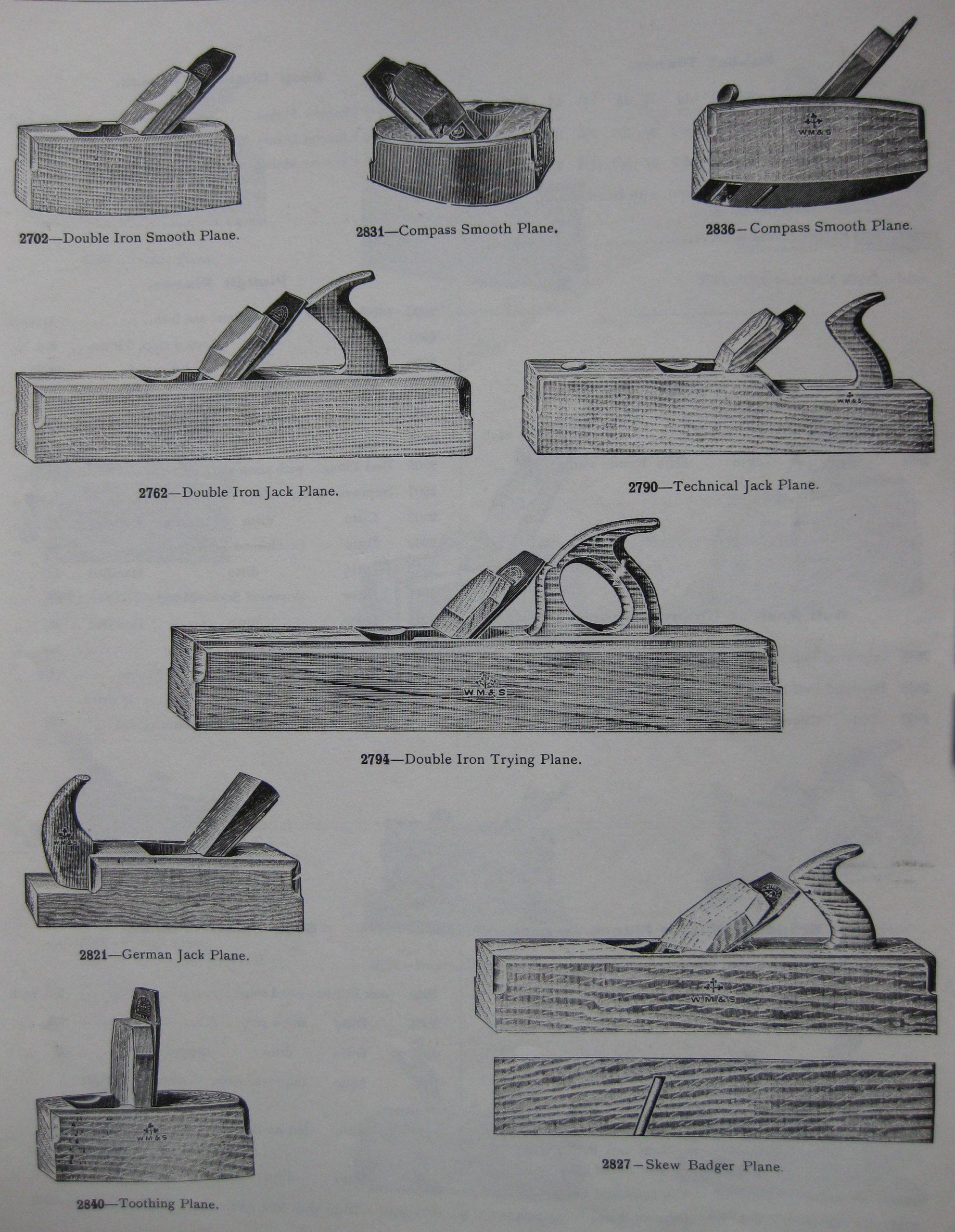 Wooden Planes – William Marples and Sons, Ltd.