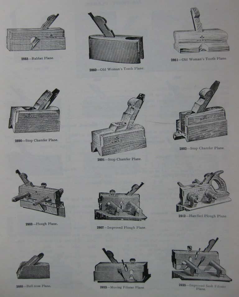 Wooden Planes – William Marples and Sons, Ltd.