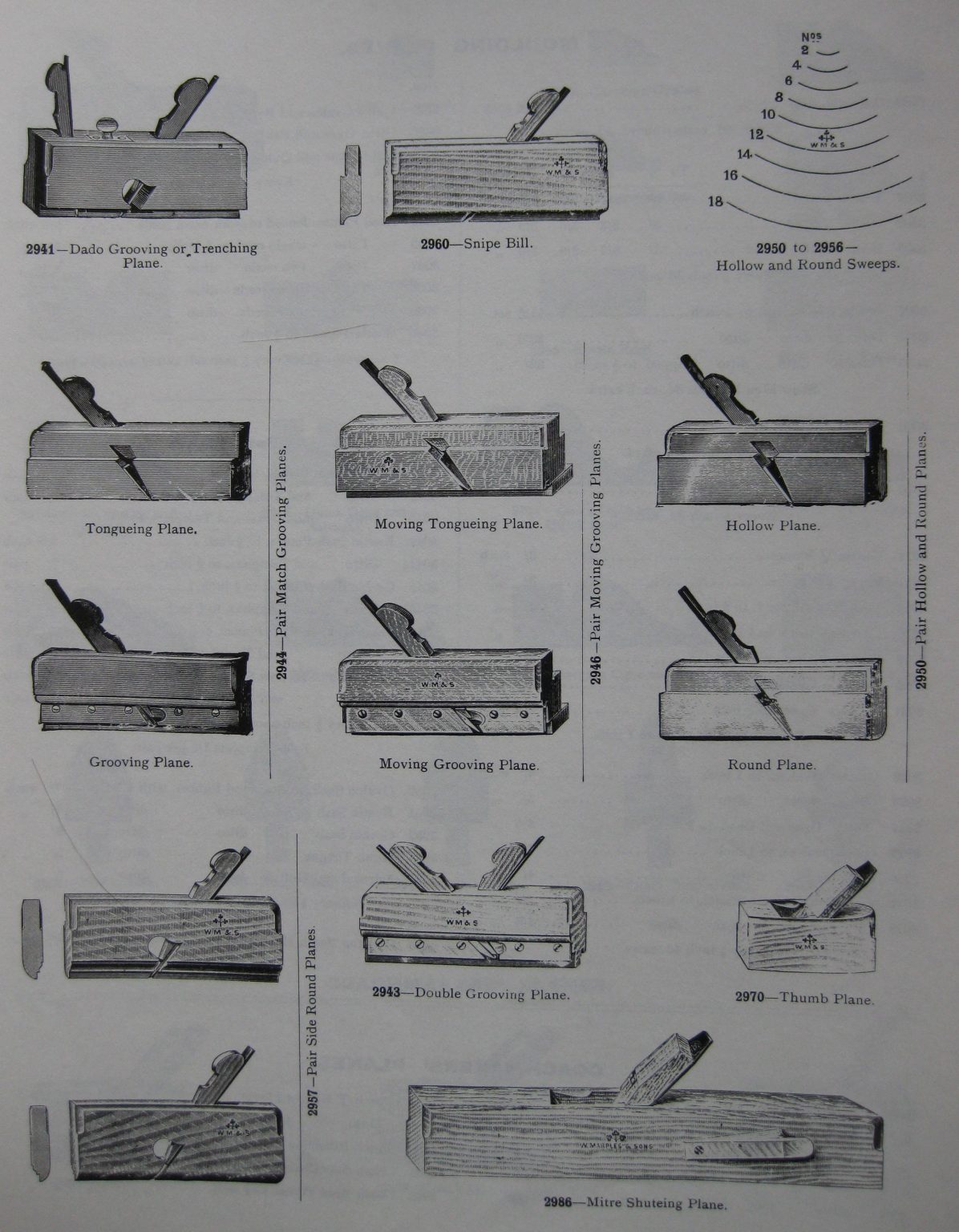 Wooden Planes – William Marples and Sons, Ltd.