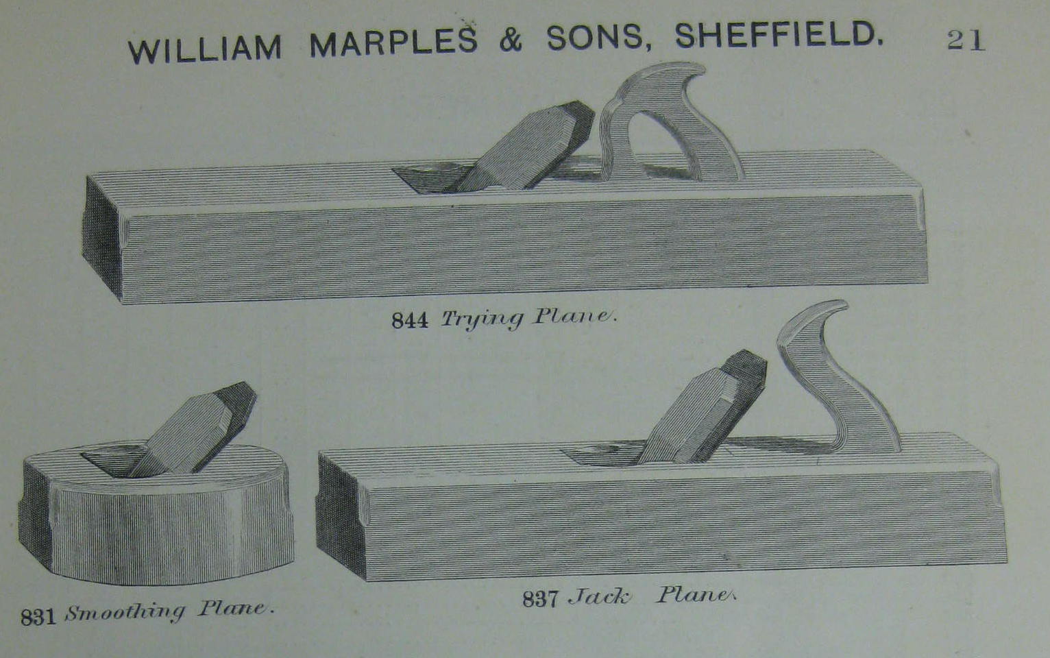 Bench Planes (Wooden) – William Marples and Sons, Ltd.