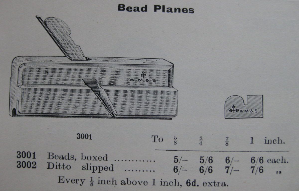 Bead Planes – William Marples and Sons, Ltd.