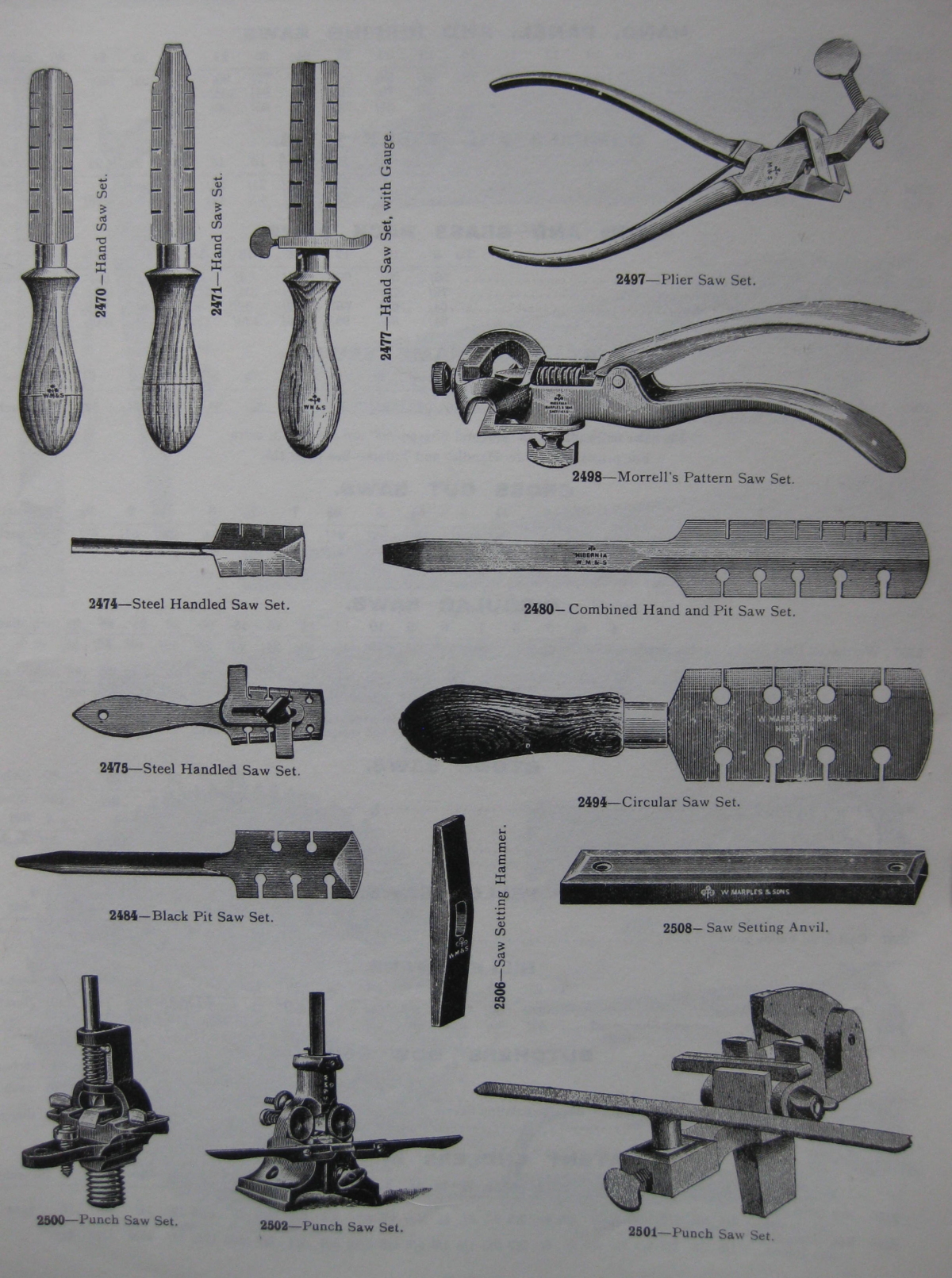 Saw Sets – William Marples and Sons, Ltd.