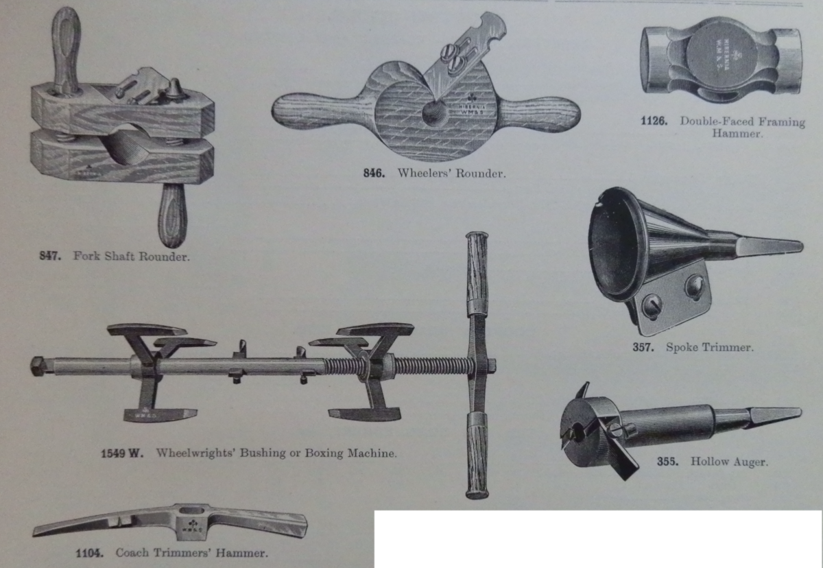 Coachmakers’ & Wheelwrights’ Tools – William Marples and Sons, Ltd.