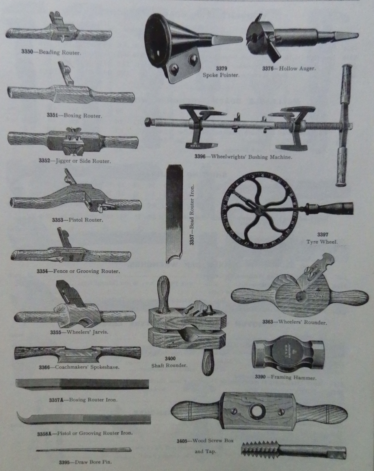 Coachmakers’ & Wheelwrights’ Tools – William Marples and Sons, Ltd.