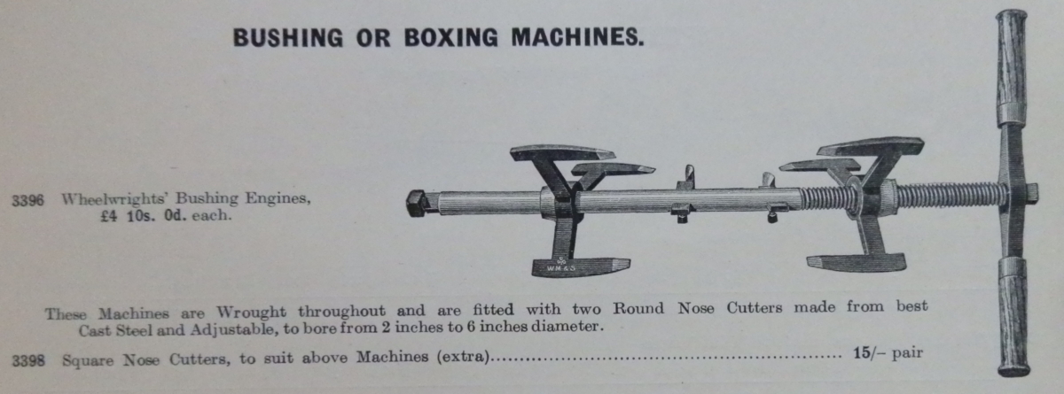 Coachmakers’ & Wheelwrights’ Tools – William Marples and Sons, Ltd.